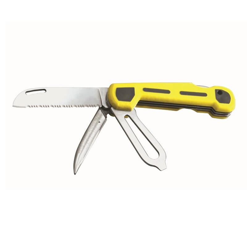 Skipper's Lock Knife Yellow and Black 10050 j160224