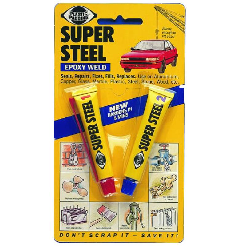 Plastic Padding Super Steel Epoxy 50g 49340 j160224
