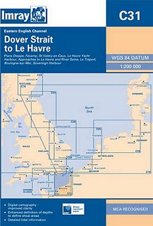 Imray Chart C31 Dover Strait to Le Havre to - c31 ! c31 j061123