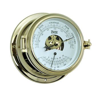 Weems and Plath Endurance II 115 Barometer and Thermometer Brass ...