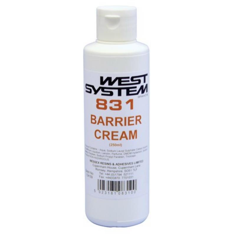West Systems 831 Barrier Cream 250ml ws-831 j160224