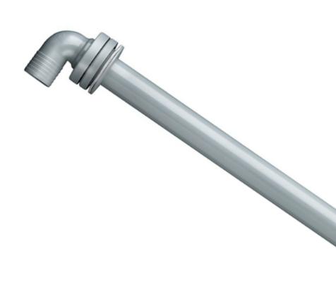 Vetus Extraction Pipe For Waste Tanks - Straight 780mm wts78038s j160224