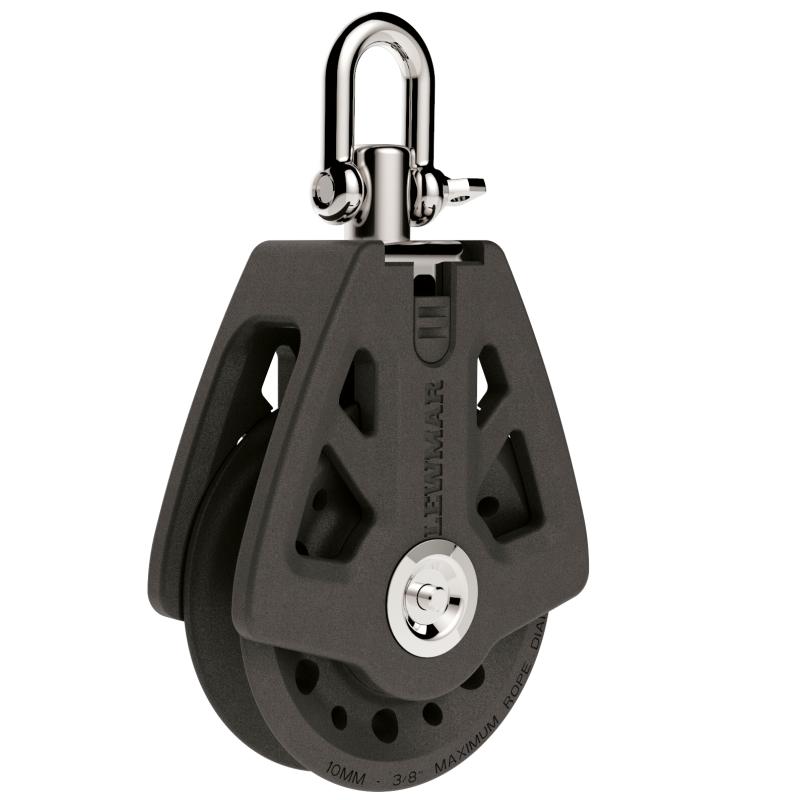 Lewmar 50mm Synchro Block Single 29925001bk j160224