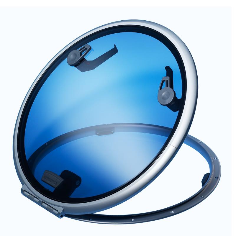 Lewmar Low Profile Round Hatch Sizes 399-LP-self-supporting-hatch-round ...