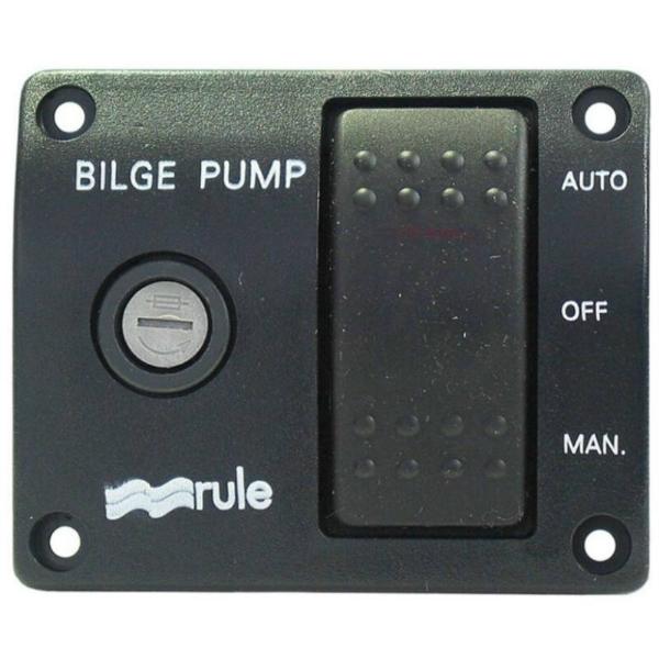 Rule 3 Way Panel Switch For Bilge Pumps 12V 43 j160224
