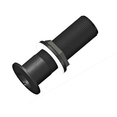 TruDesign Skin Fitting Long 1.5" - 140m BSP Black 58065 j160224